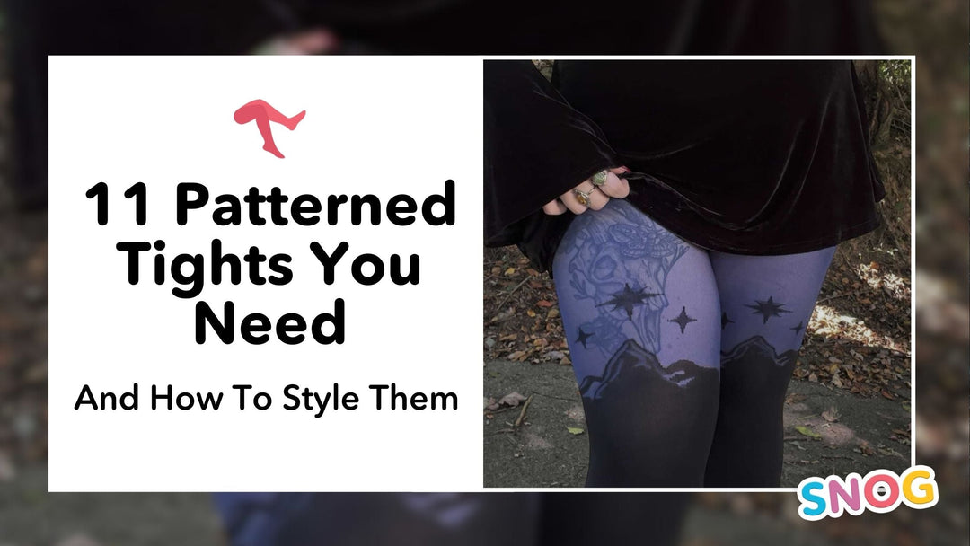 11 Fun Patterned Tights and How to Style Them – Snag Australia
