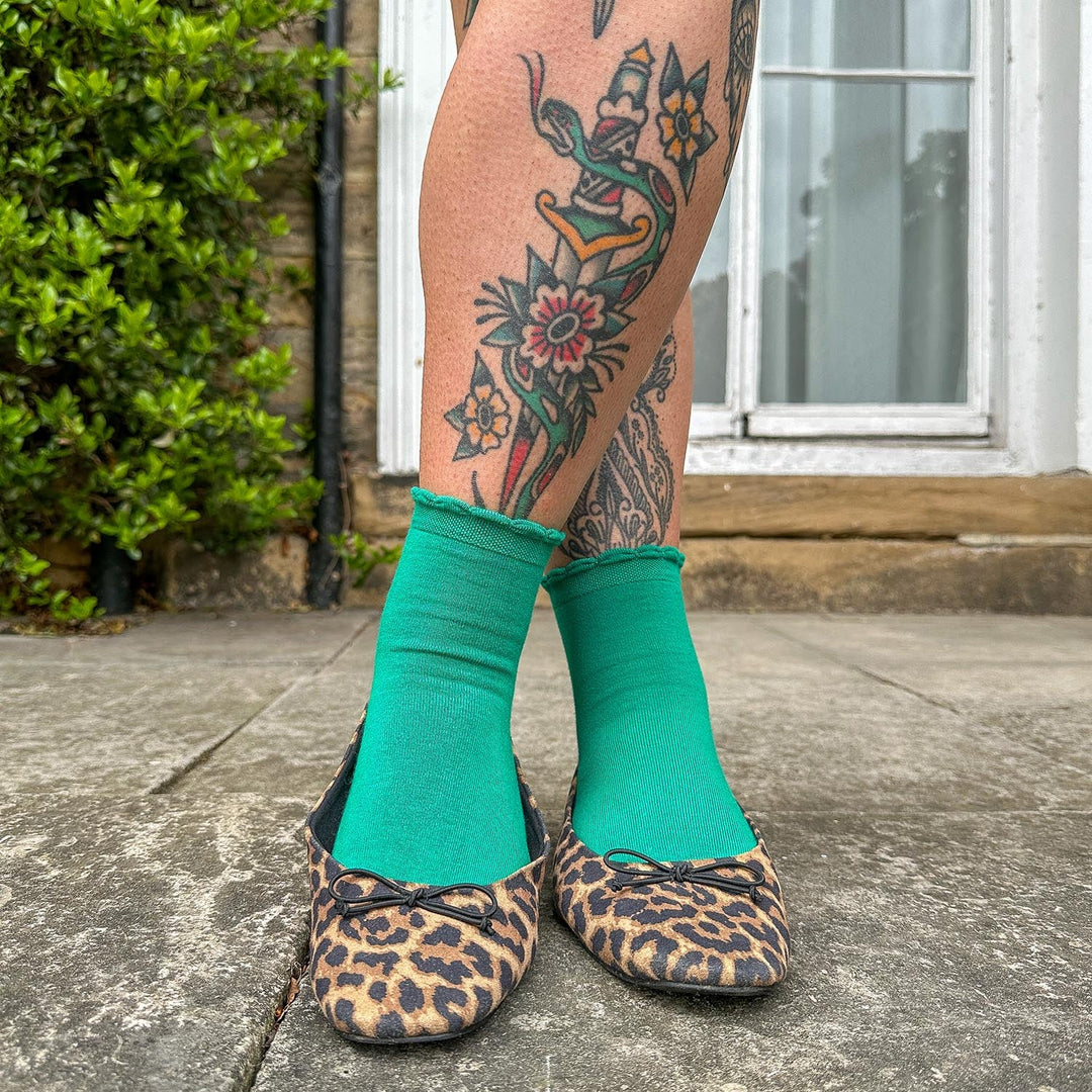 Bamboo Ankle Sock - Python - Tights & Clothes In Sizes 4-38 - Snag ...