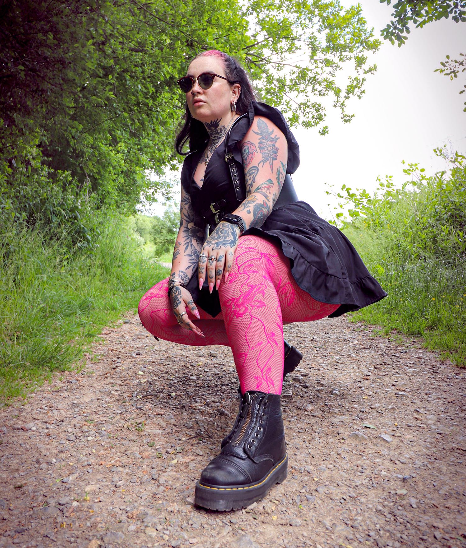 Fishnets - Riff Raff - Pomegranate - Tights & Clothes In Sizes 4-38 ...