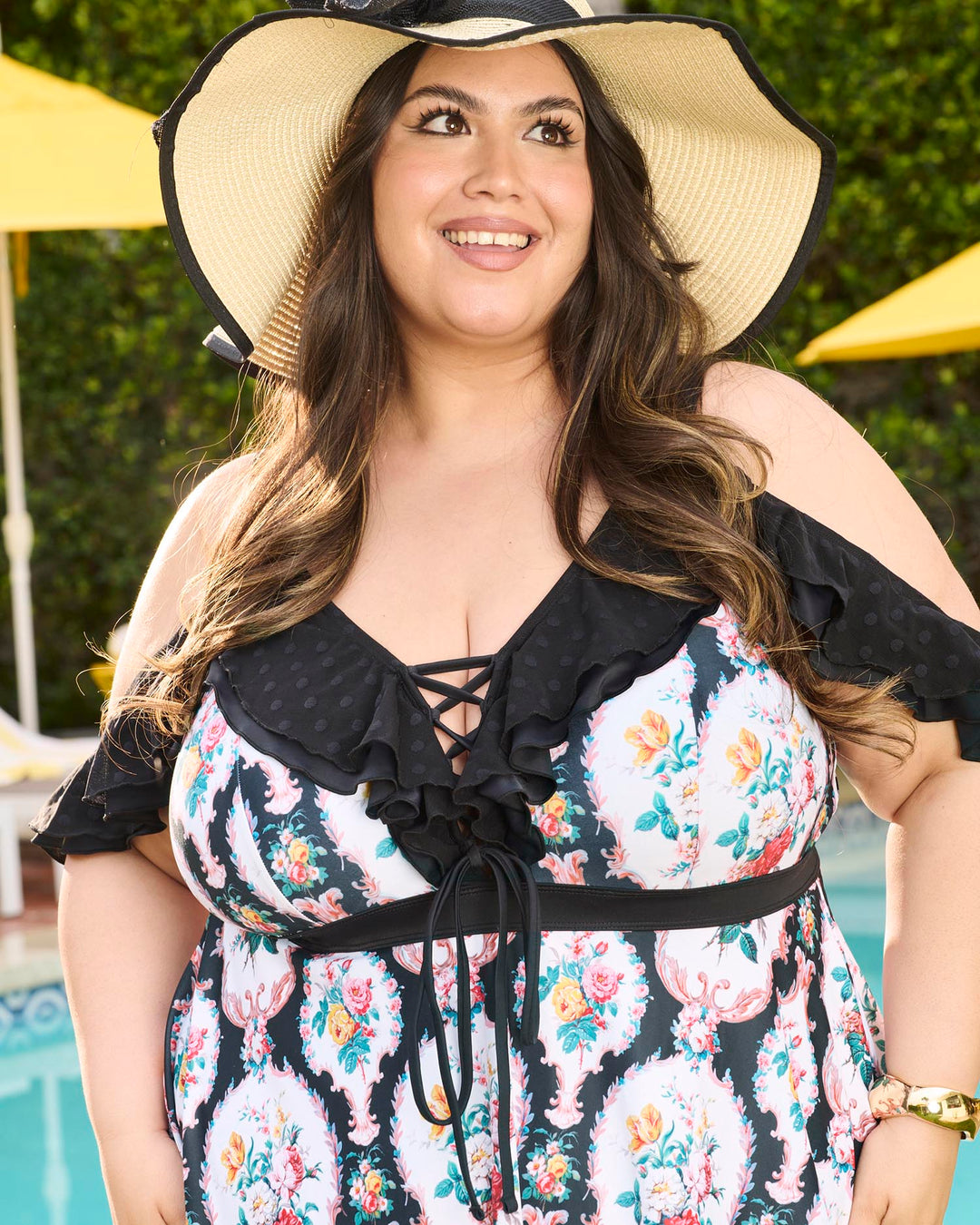 Midnight Doll Swim Dress - Black - Tights & Clothes In Sizes 4-38 ...
