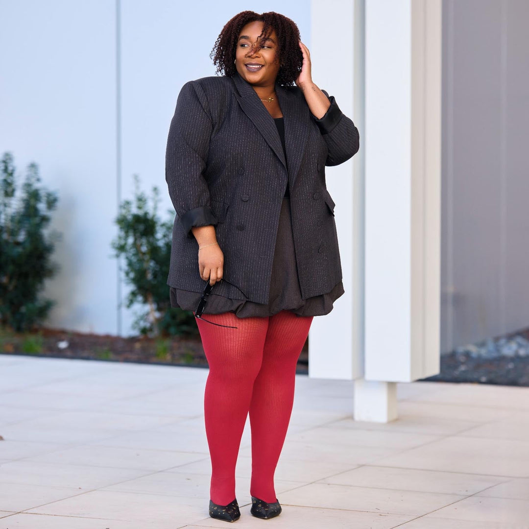 Ionic Ribbed Tights - Pirouette - Tights & Clothes In Sizes 4-38 - Snag ...