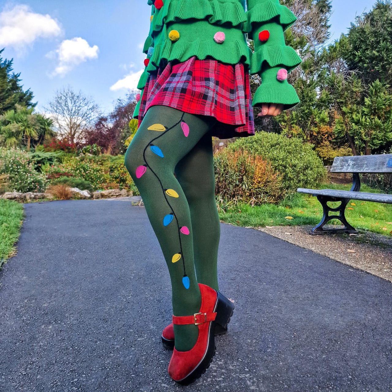 Fairy Lights | Twinkle Toes Christmas Lights Tights | Snag – Snag Australia