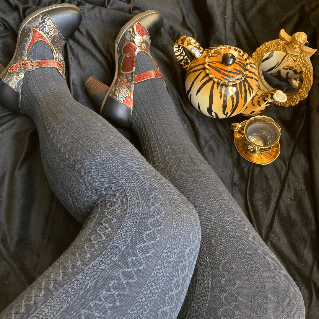 Grannies Cable Knit Wool Tights V2 | Snag – Snag Australia