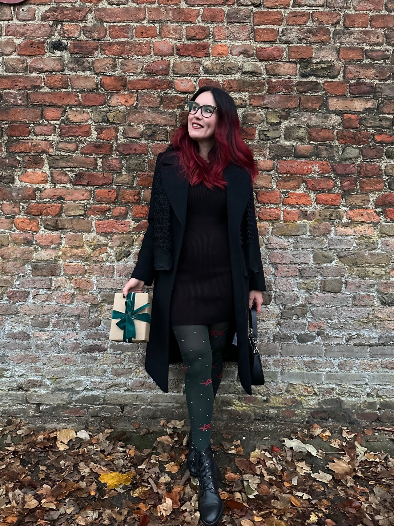 Woodland Magick | Dots Red Stars Green 80 Denier Tights | Snag – Snag ...