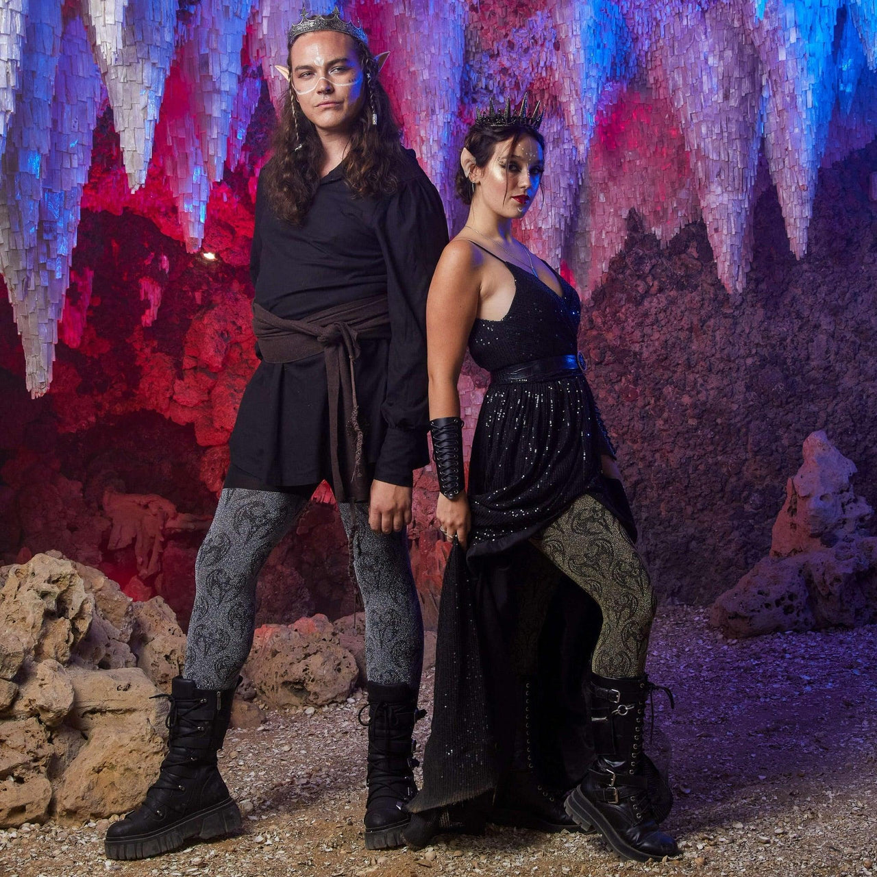 ACOTAR Tights - Silver Legion - Snag – Snag Australia